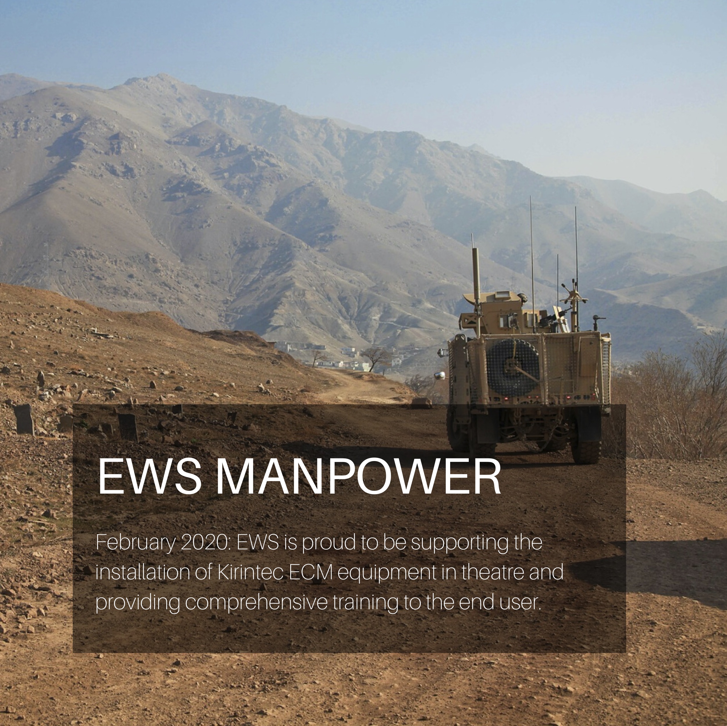 EWS supports the installation of Kirintec ECM equipment – EWS