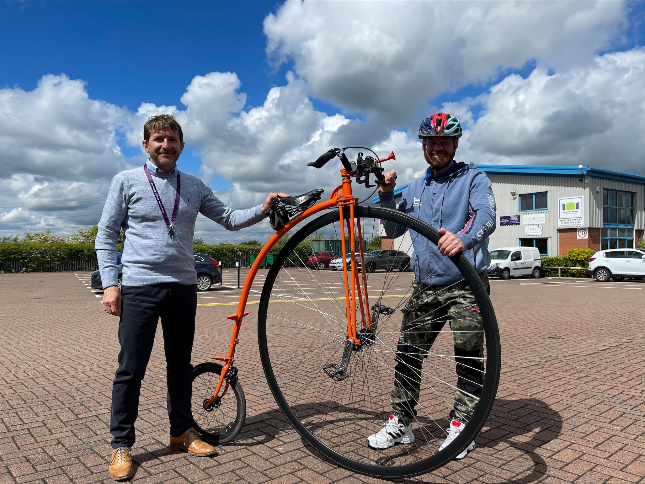 ‘On your bike’… or should we say ‘On your Penny Farthing’ – EWS