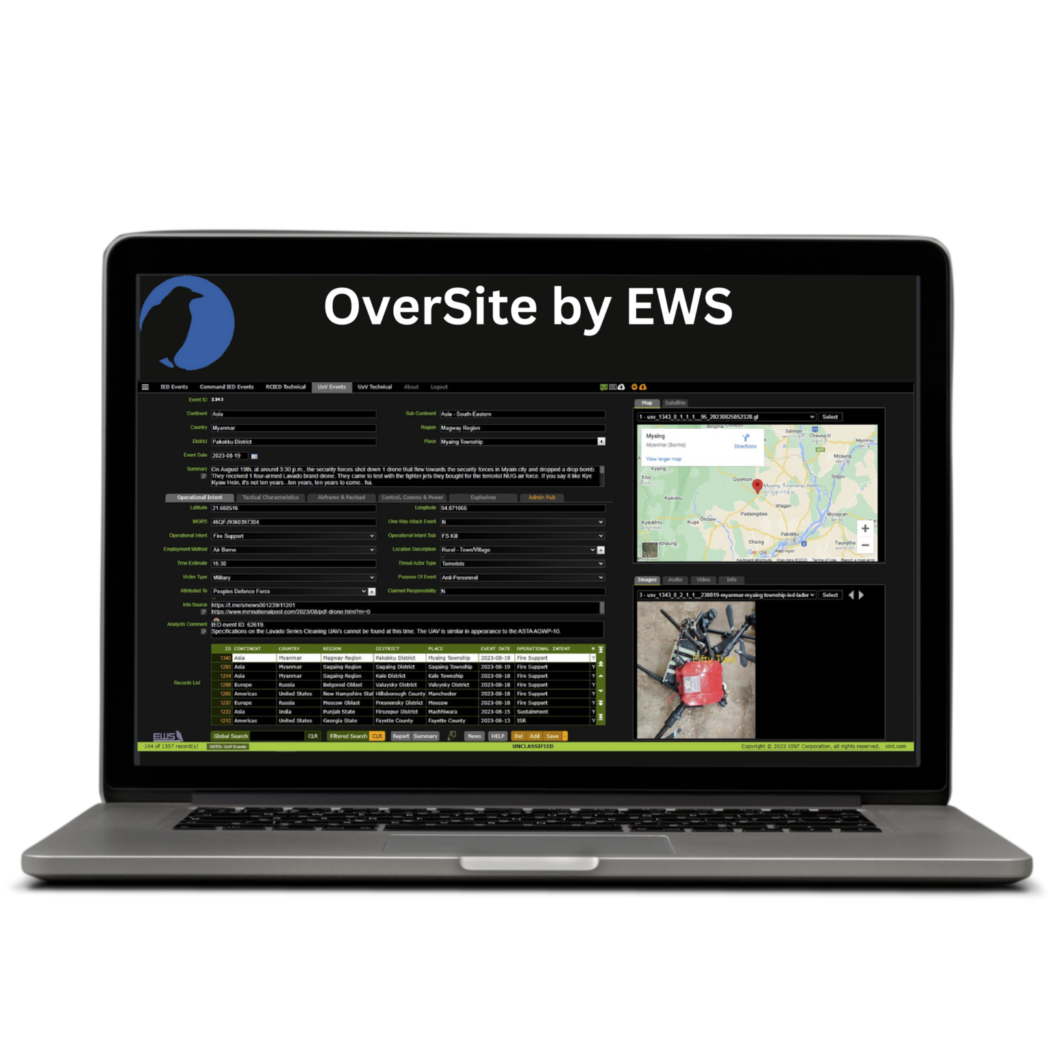 Discover OverSite: Next-generation OSINT drone intelligence – EWS